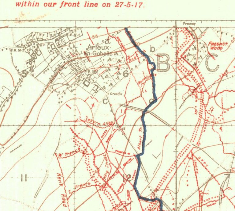 How to read a British trench map - The Long, Long Trail